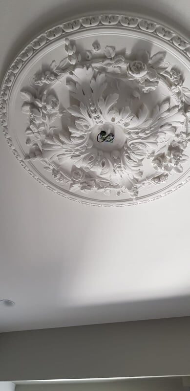 griestu rozete GR7 - griestu rozete - Veikals - gipsadekori